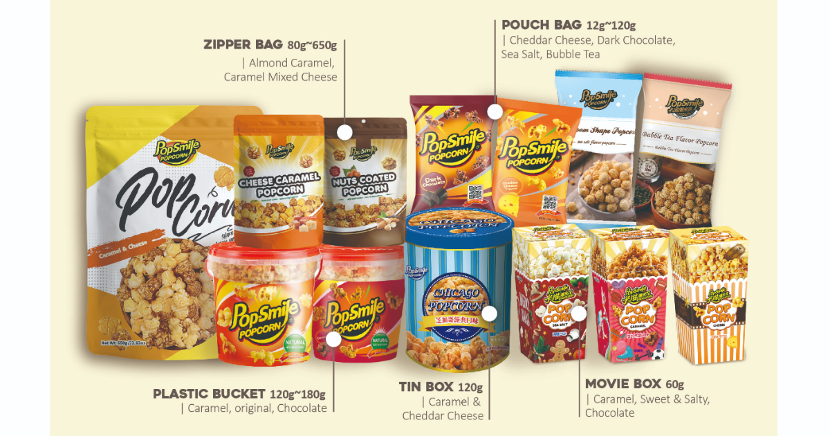 PopSmile's Story | The Best 200 Gourmet and Delicious Pocporn Snack in Asia